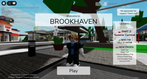 Brookhaven RP (Roblox) - Game UI Wiki